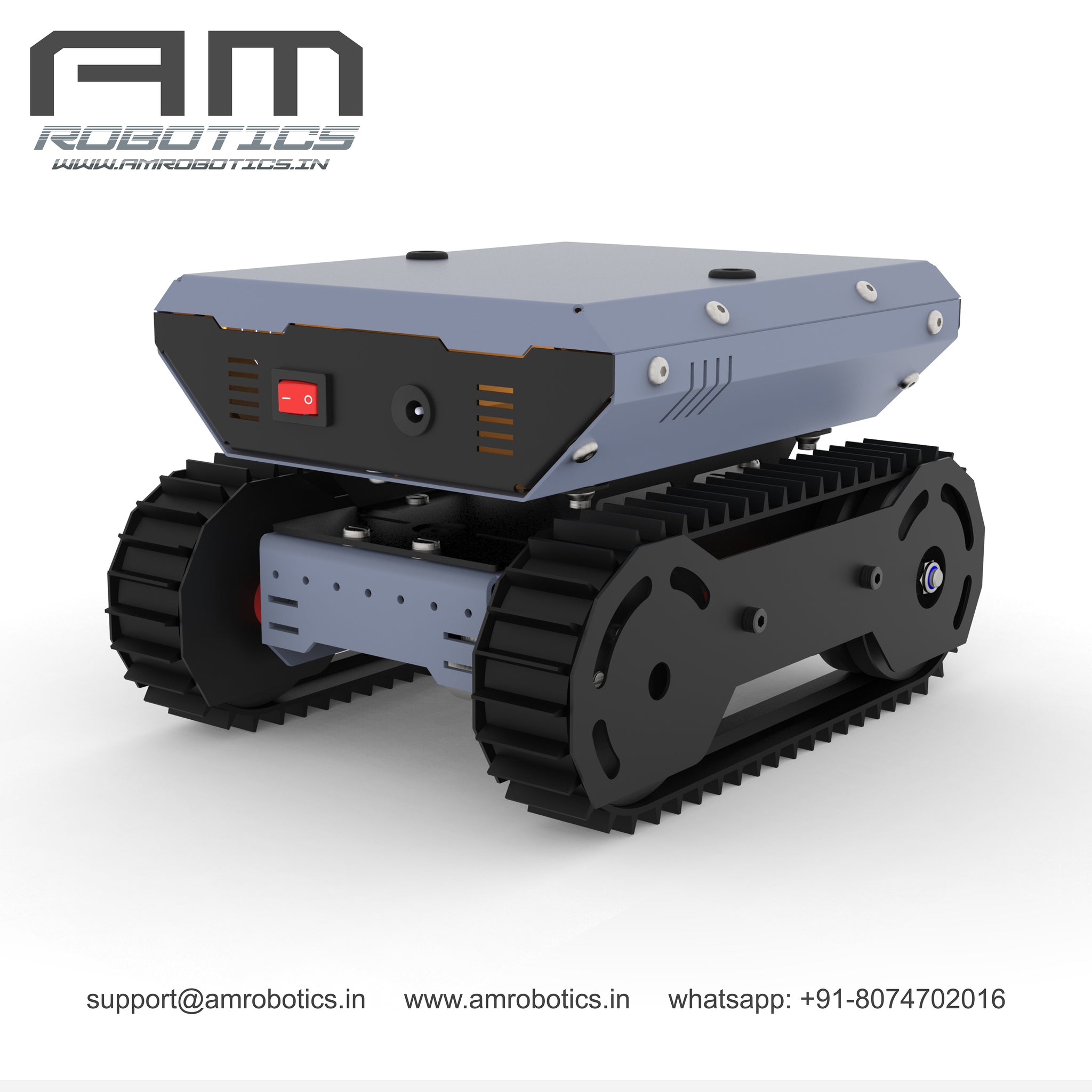 ROVER 2WD TRACK SPY DO IT YOURSELF CHASSIS KIT – Am Robotics