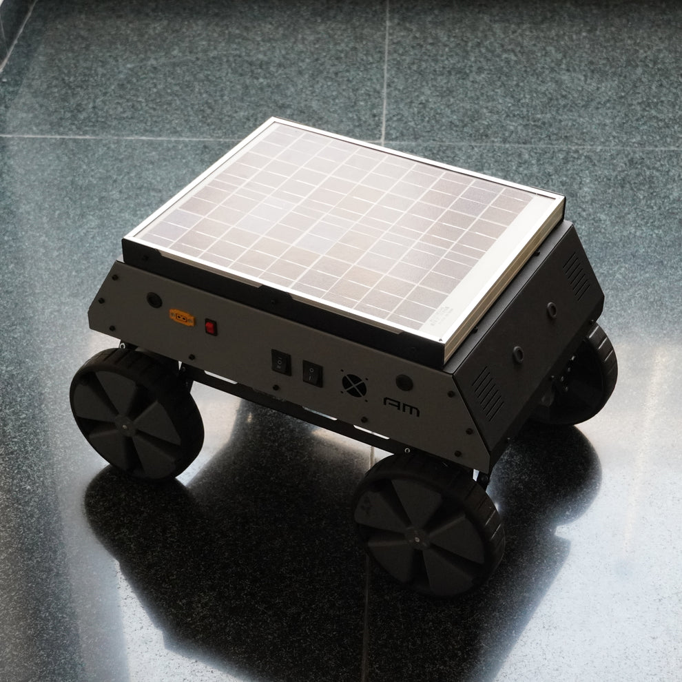 Solar Powered 2 in 1 Hybrid Rover 20 kg Payload Robot DIY Chassis – Am ...