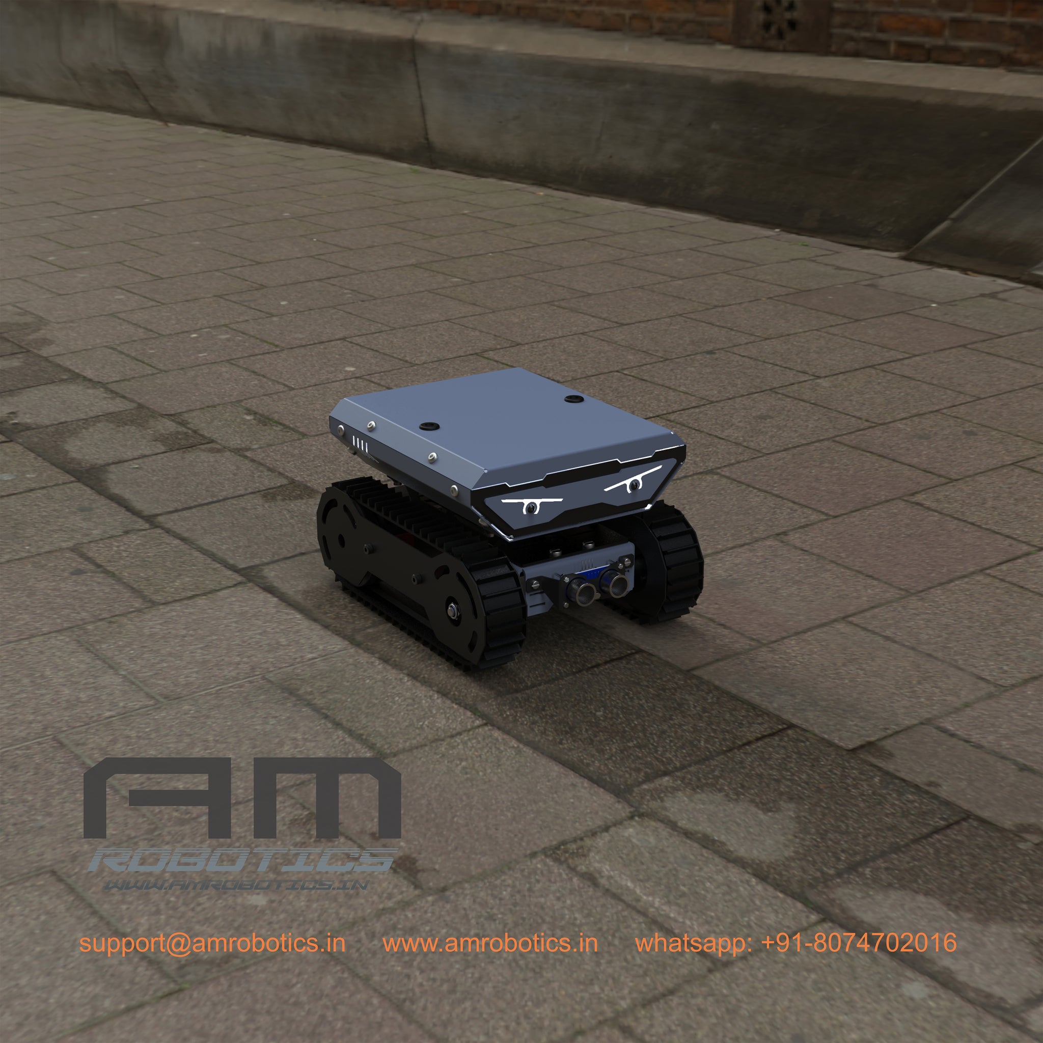 ROVER 2WD TRACK SPY DO IT YOURSELF CHASSIS KIT – Am Robotics