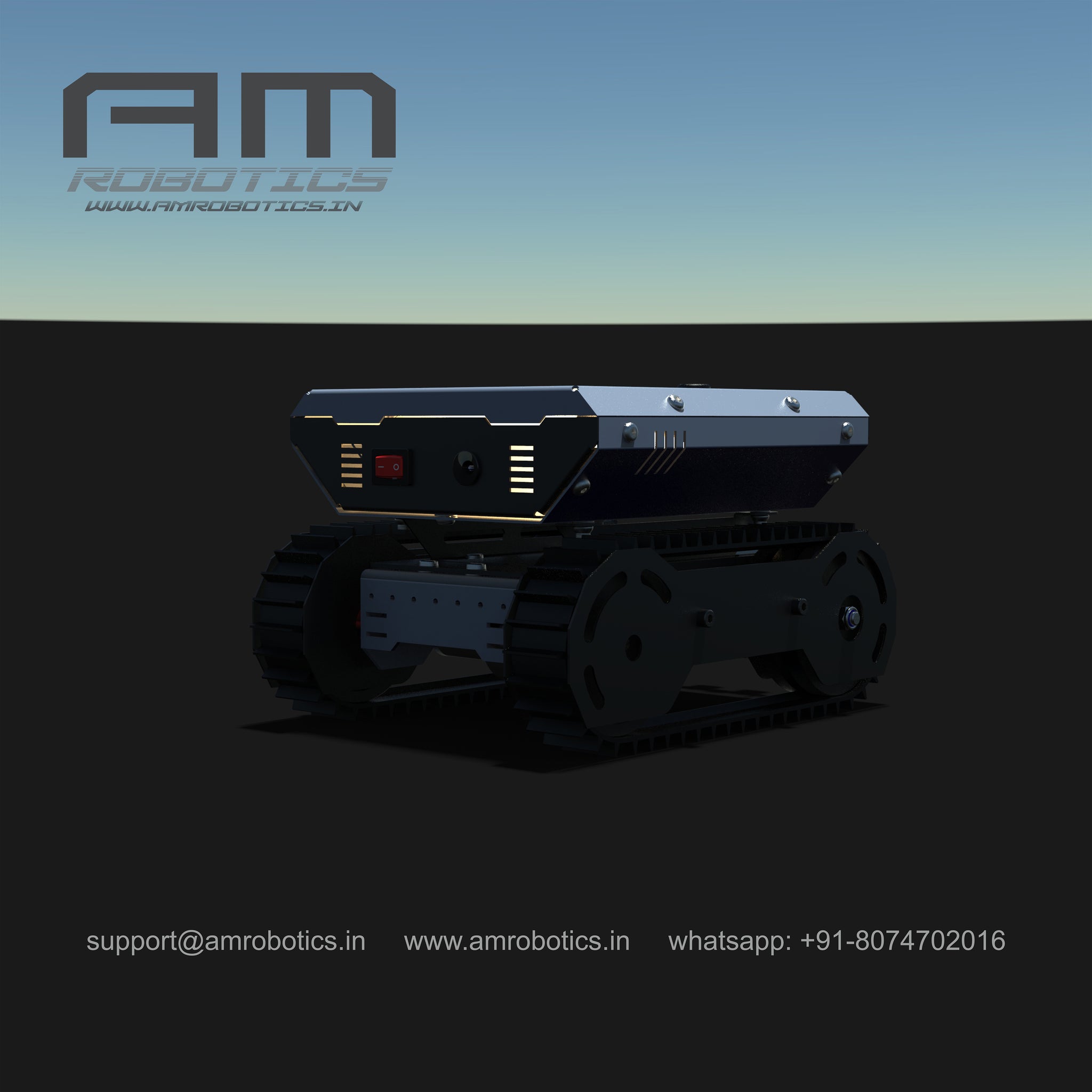 ROVER 2WD TRACK SPY DO IT YOURSELF CHASSIS KIT – Am Robotics